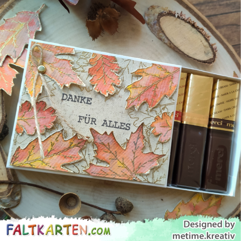 „Danke für Alles“ Merci-Box – Kreatives mit Papier