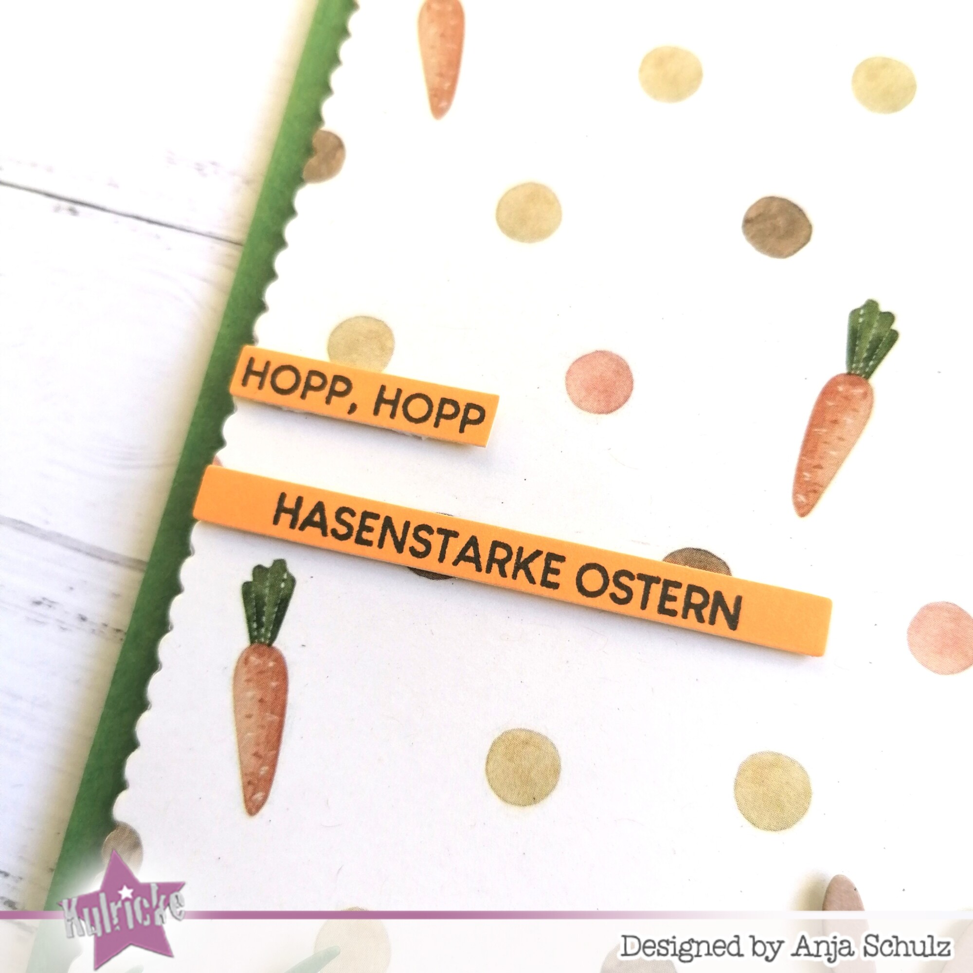 möhrige Ostern – Kreatives mit Papier